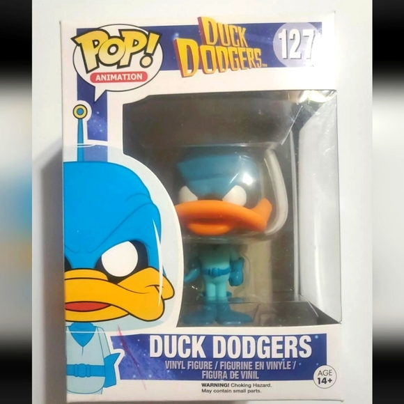Funko | Toys | Funko Pop Duck Dodgers Daffy Space Cadet Figure ...